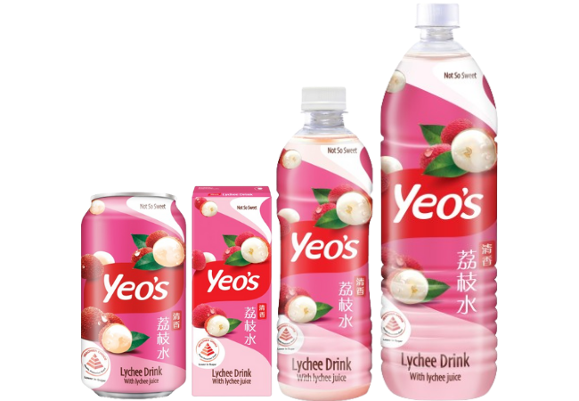 Lychee Drink – Yeo's